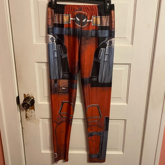 Pants & Jumpsuits | Deadpool Leggings | Poshmark